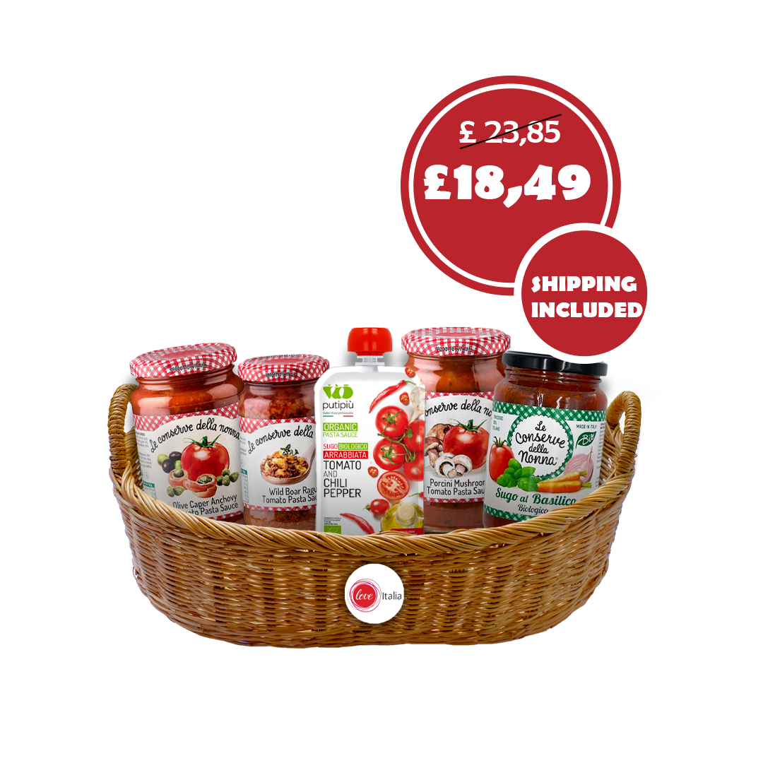 TOMato Pasta Sauces Box | I Love Italia